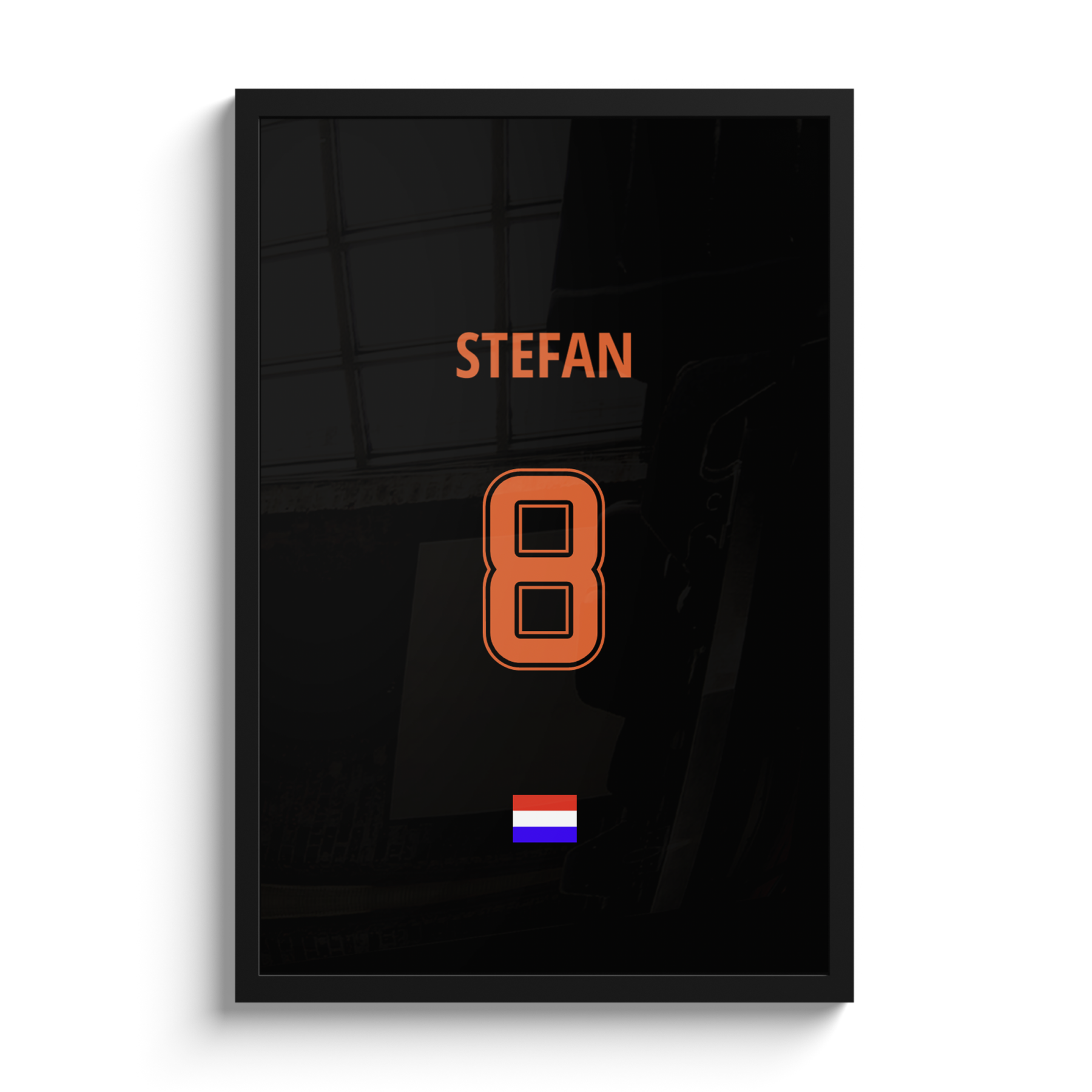 Foto in lijst - Rugnummer - 100% uniek en persoonlijk » Bestel nu!